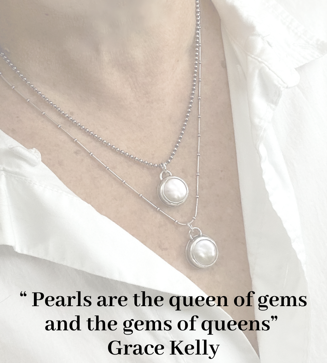 My latest pearl obsession.– LjBjewelry