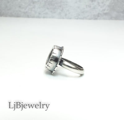 Sterling Silver Statement Ring– LjBjewelry